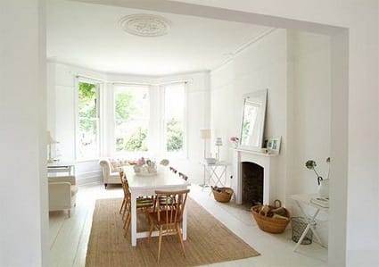 Equilibrado color blanco - Decoración de Interiores y Exteriores ...