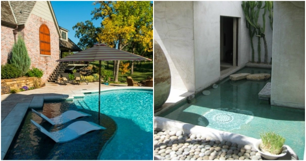 Tipos de piscinas. Diferentes materiales para construir piscinas.