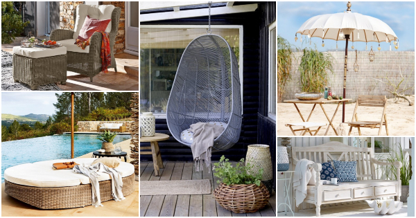 Ideas para exteriores con estilo. Muebles y accesorios para exteriores.