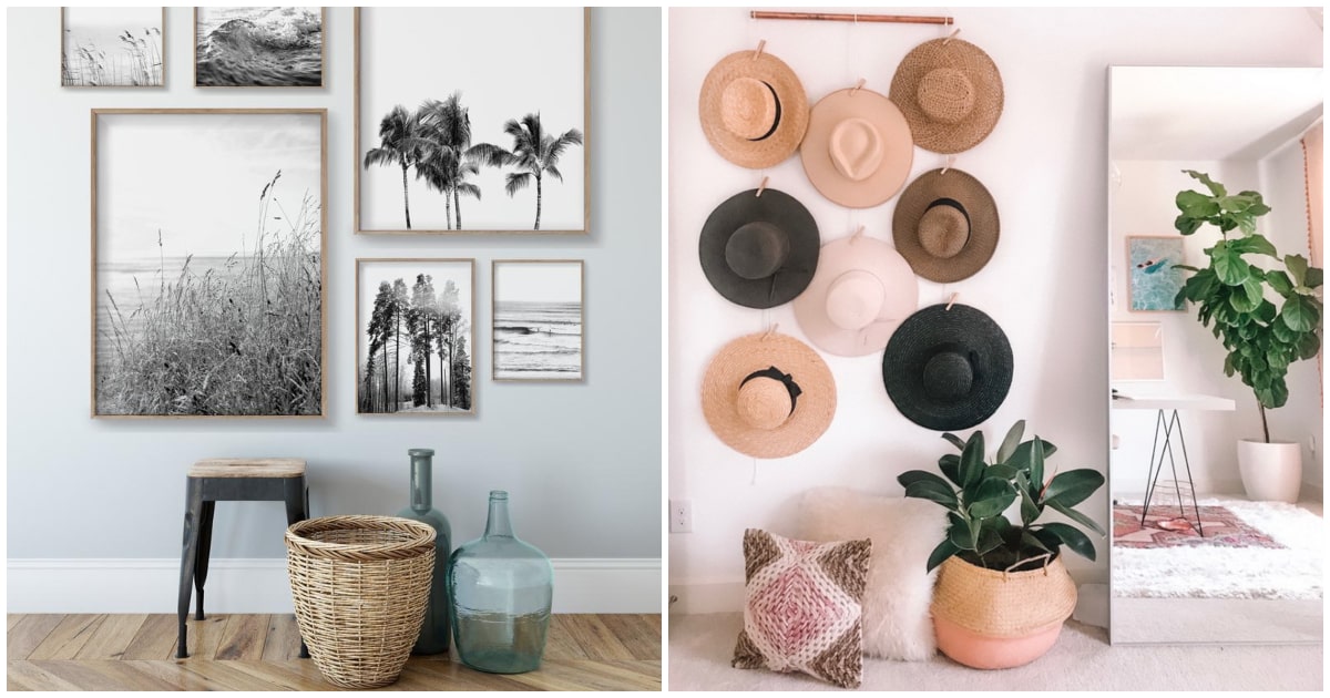 Cómo decorar paredes. Ideas originales para paredes 2024.