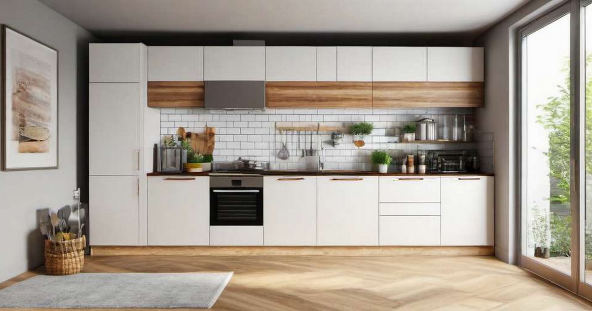 Cómo distribuir una cocina alargada de manera eficiente y práctica