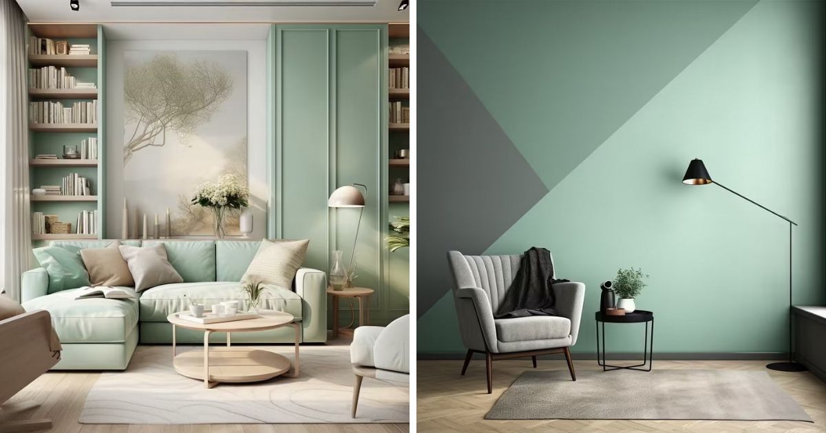 Colores que Combinan con VERDE MENTA en Paredes | Consejos