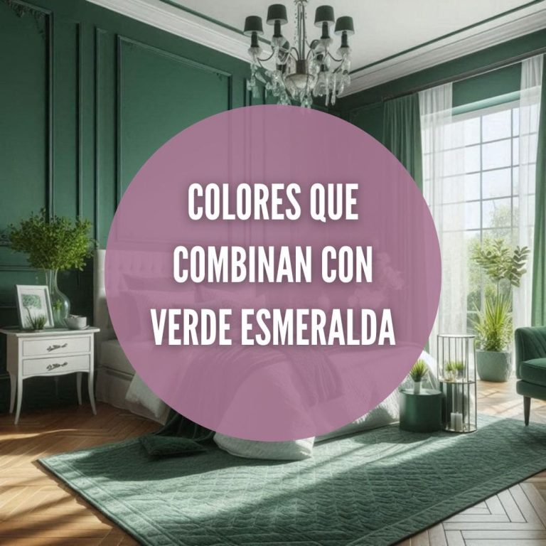 Colores que Combinan con Verde Esmeralda en Decoración