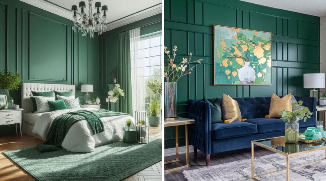 Colores que Combinan con Verde Esmeralda en Decoración