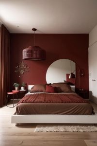 Habitaciones en color Rojo y Beige | Guía de Decoración