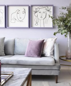 ¿Qué Color Combina con el LILA en PAREDES?